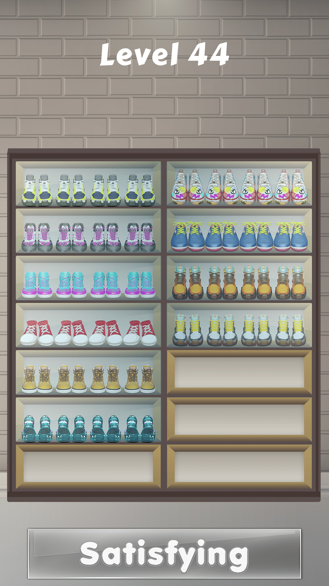 Sneaker Sort Color Sorting Game Puzzle - Shoe Sortem All Puzz - App on ...