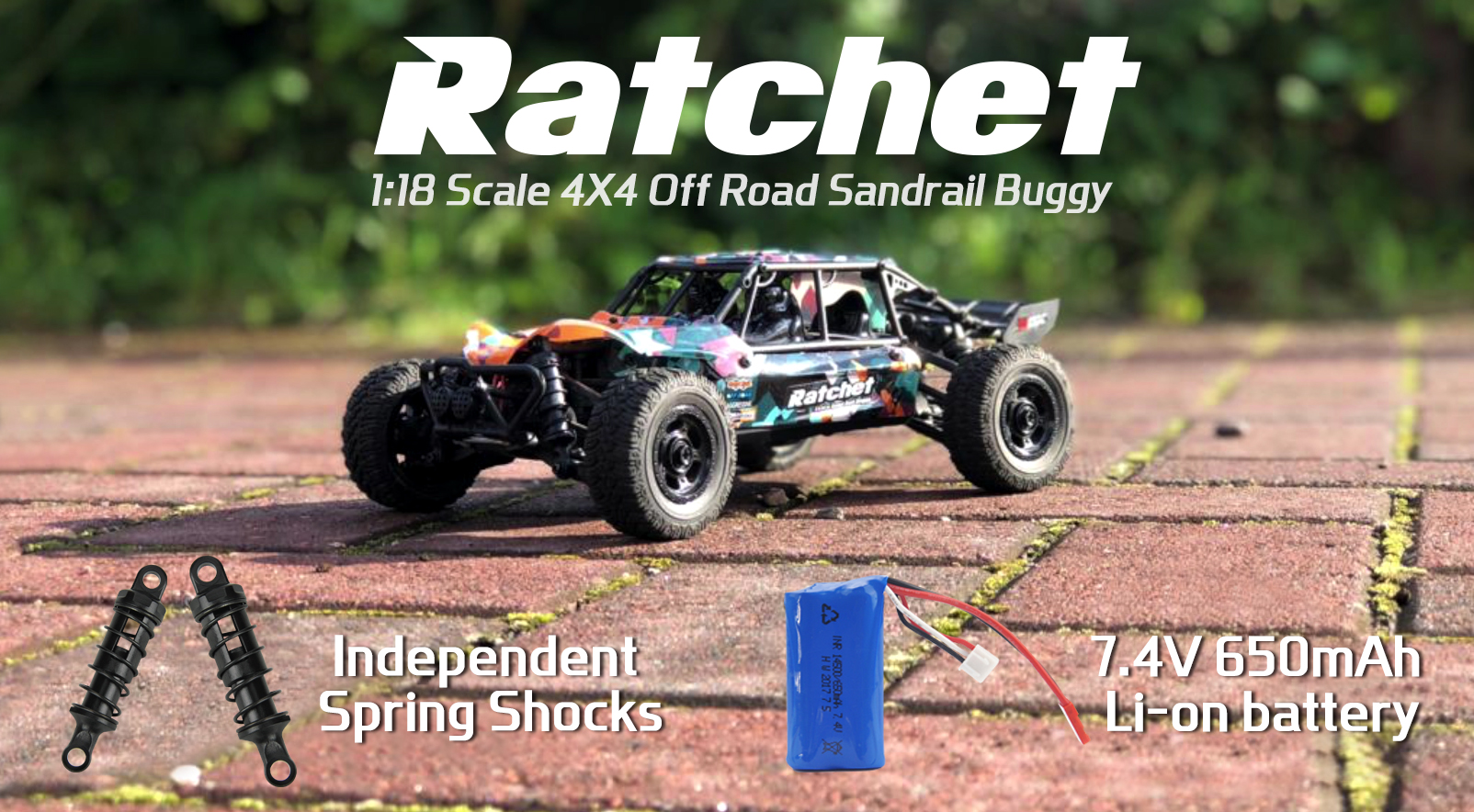 Watch HAIBOXING RC Cars 1&18 Scale 4WD Off-Road Buggy on Amazon Live