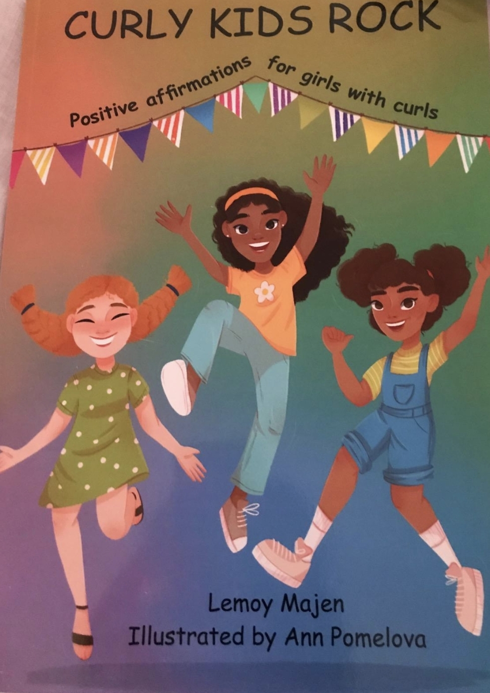 Curly Kids Rock - A Book Of Positive Affirmations For Girls With Curls ...