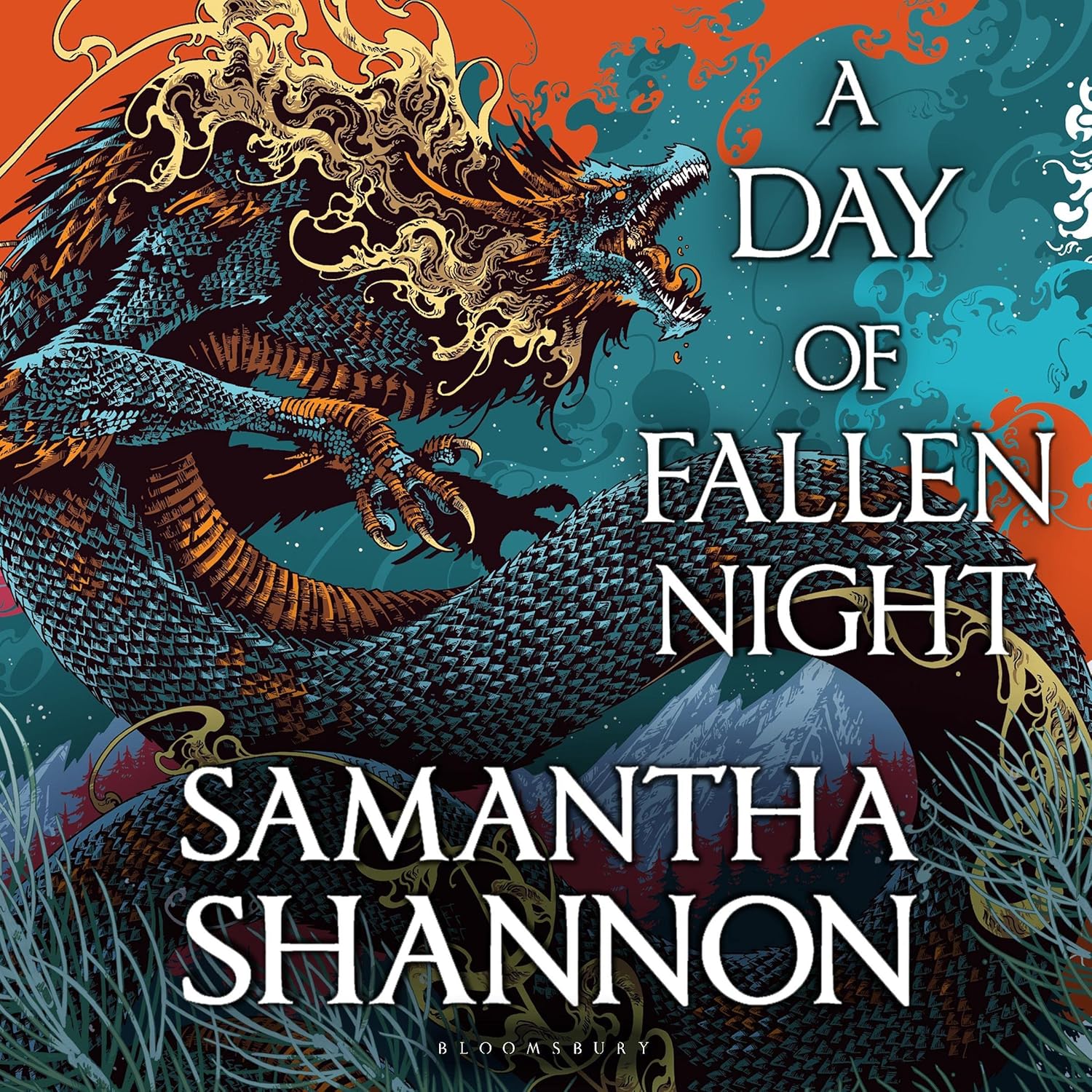 Amazon.com: A Day of Fallen Night (Audible Audio Edition): Samantha ...