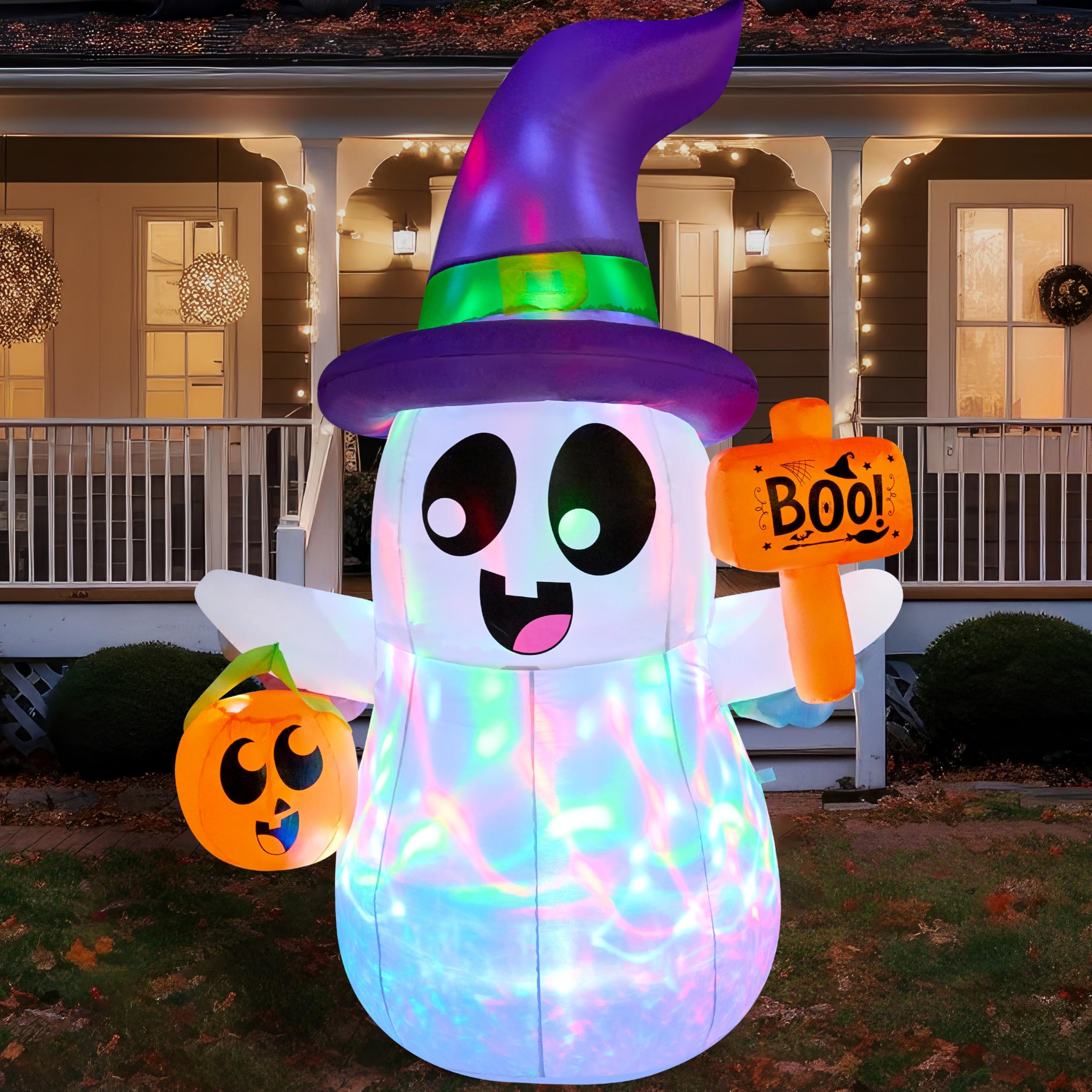 Snapklik.com : Joiedomi 5 FT Halloween Inflatables Ghost Outdoor ...