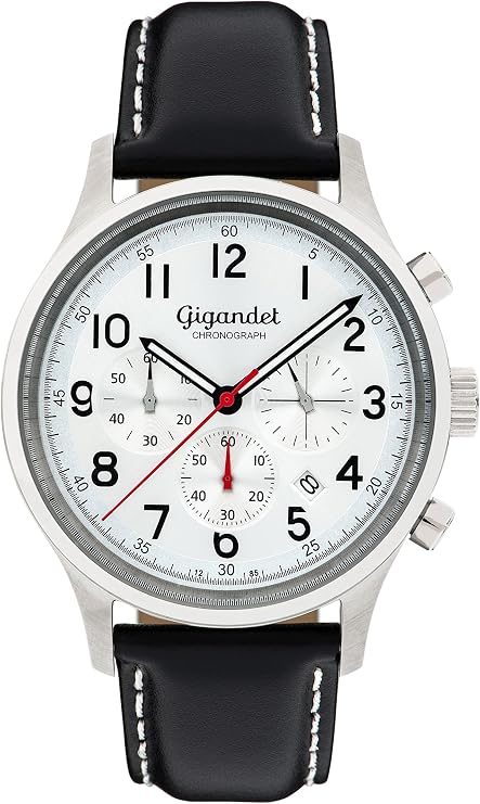 Gigandet Efficiency Men's Analogue Wrist Watch Quartz Chronograph Black ...