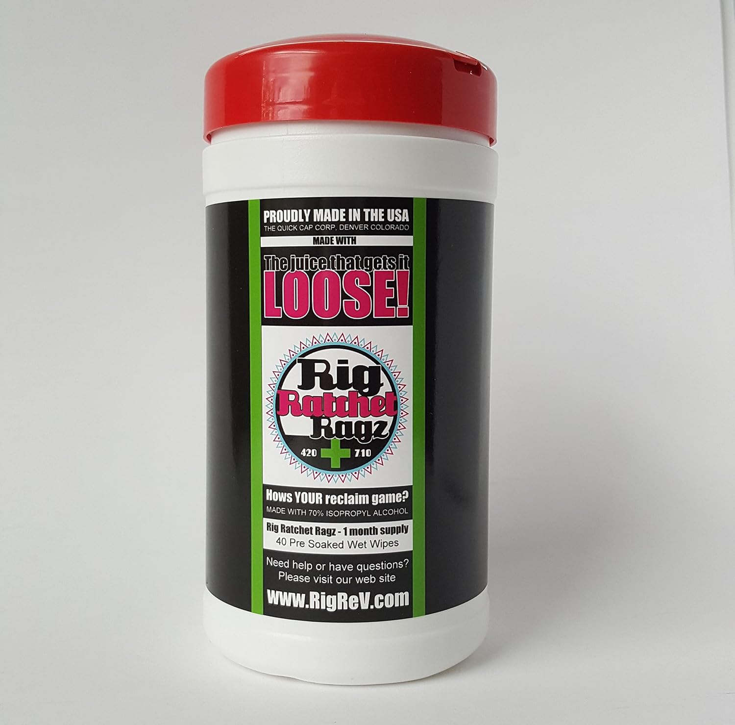 Amazon.com: Rig Ratchet Ragz - Full sized Isopropyl Alcohol wipes ...