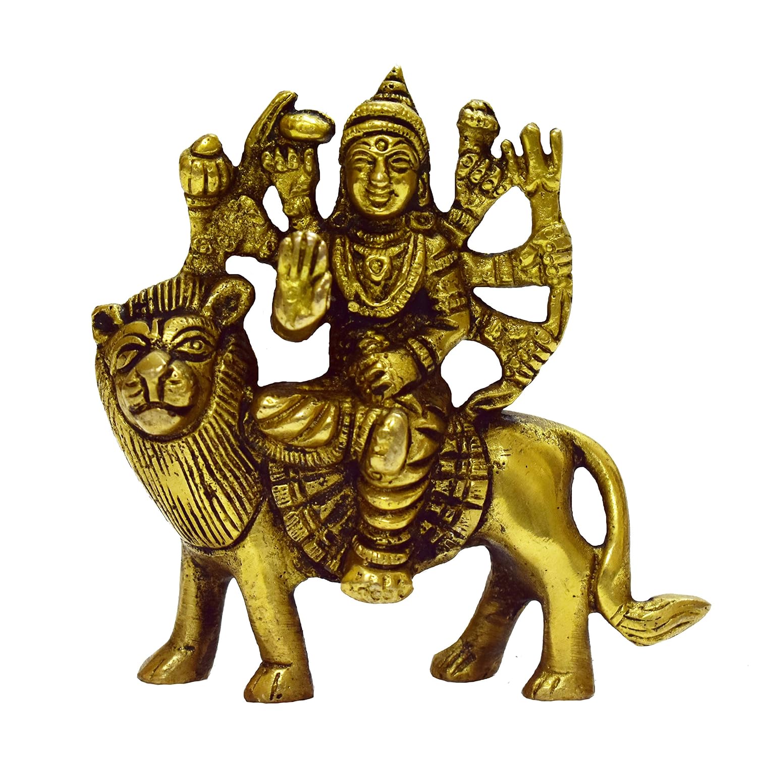 Buy VRINDAVANBAZAAR.COM Vrindavan Bazaar Astadhatu (8 Metals) Made Shri ...