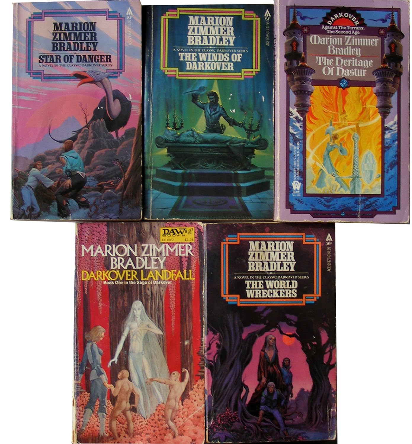Darkover Collection: Five Titles in One Lot: Marion Zimmer Bradley ...