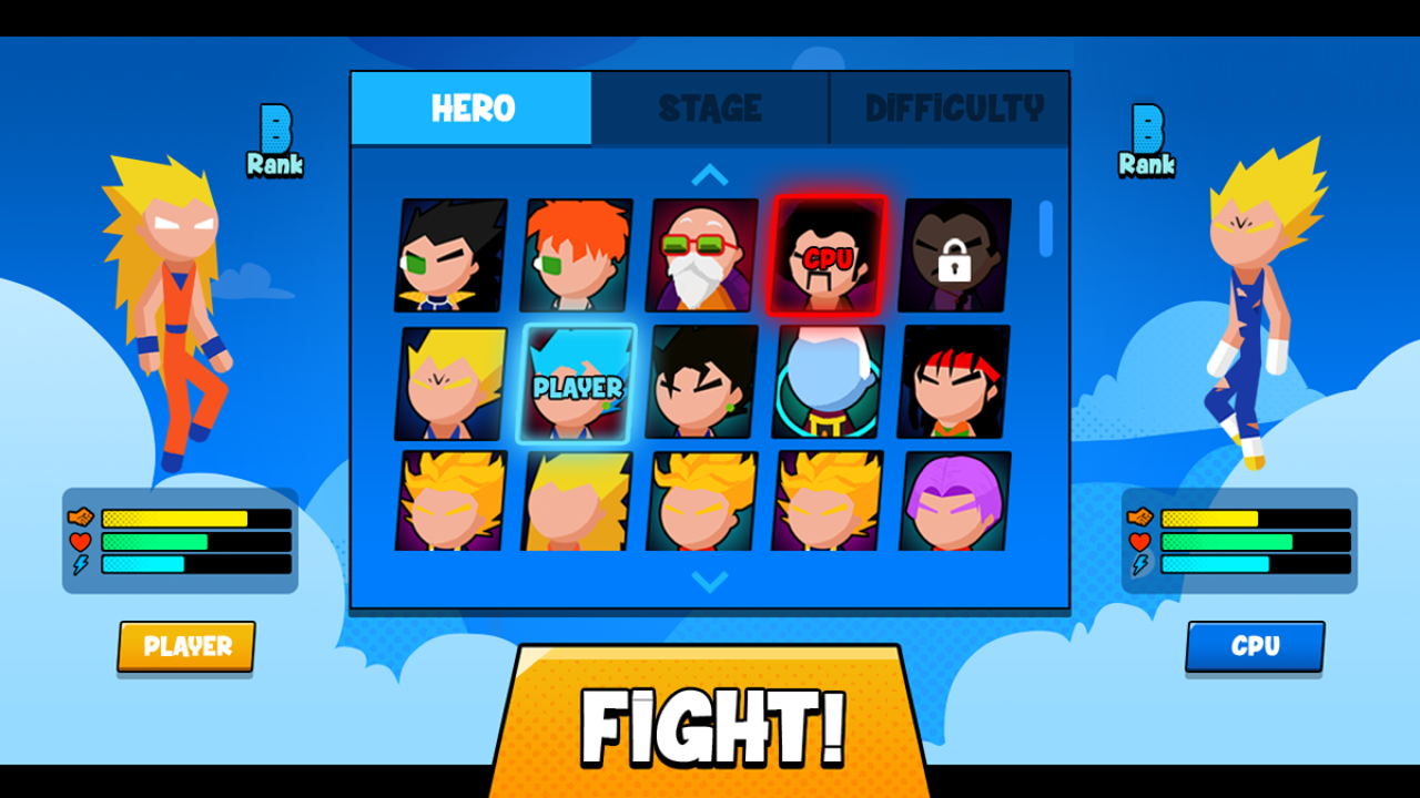 Super Stickman Fighting Battle Warriors Hero Simulator Games: Amazing ...