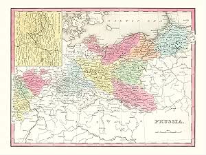 Amazon.com - Prussia Map 1836 - Museum Quality Vintage Prussia Art Wall ...