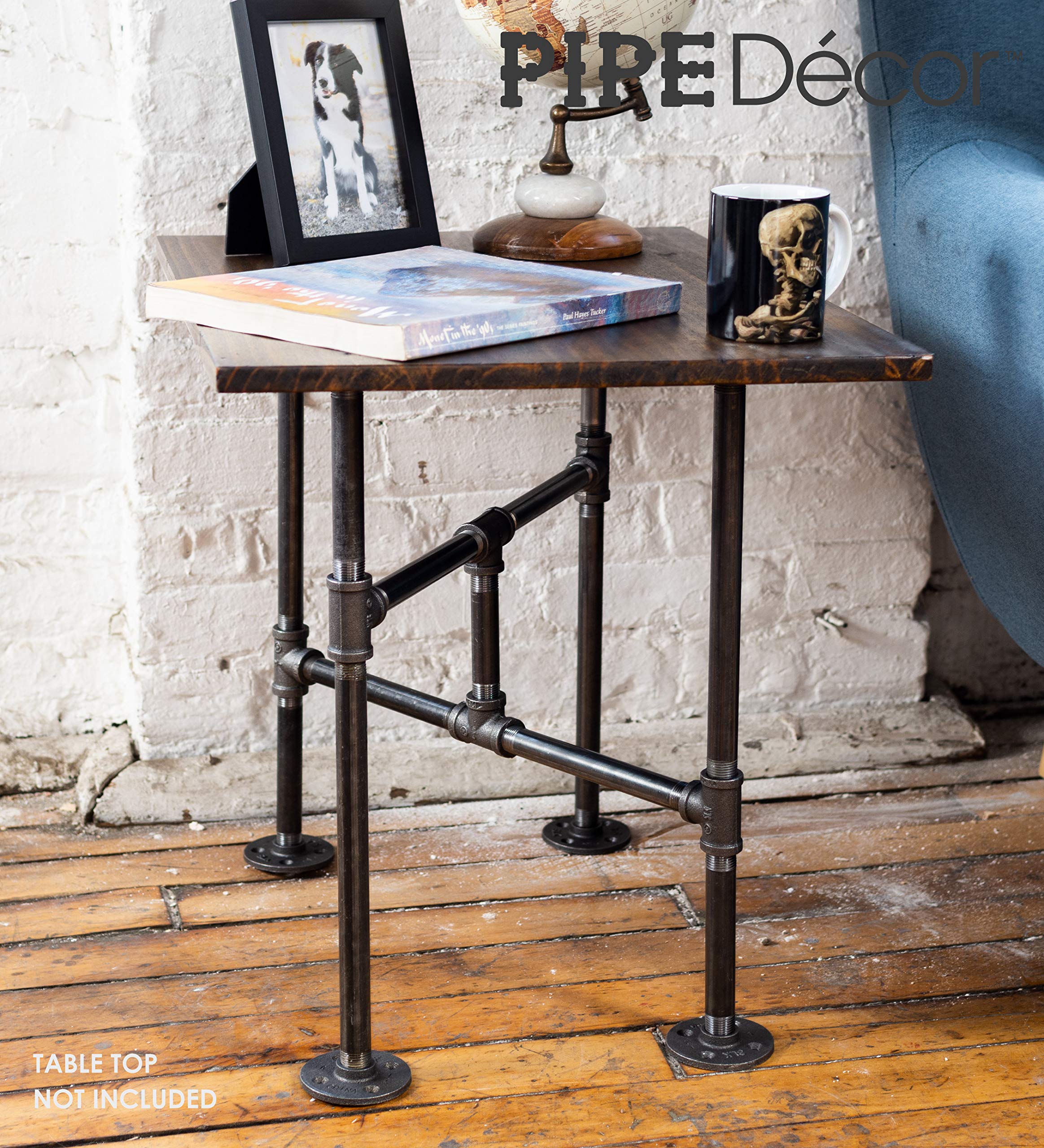 Diy Industrial Pipe Side Table DIY Industrial Plumbers Pipe End Tables