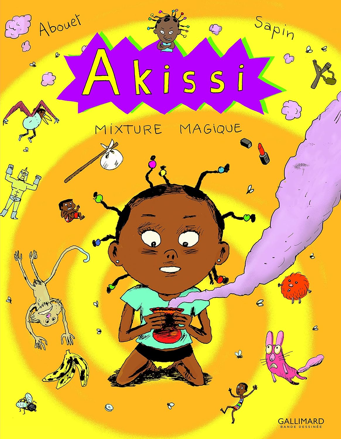 Amazon.com: Akissi: Mixture magique: 9782070658886: Abouet, Marguerite ...
