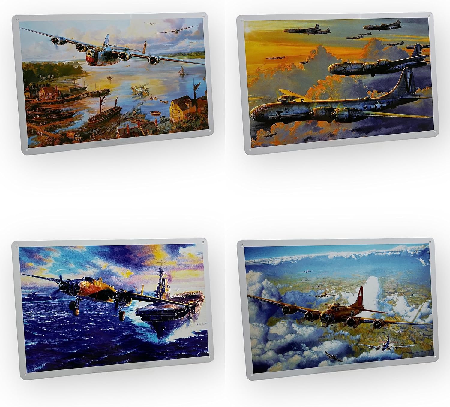 Amazon.com: TINITIAL B-17 B-24 B-25 B-29 American World War II Bomber ...