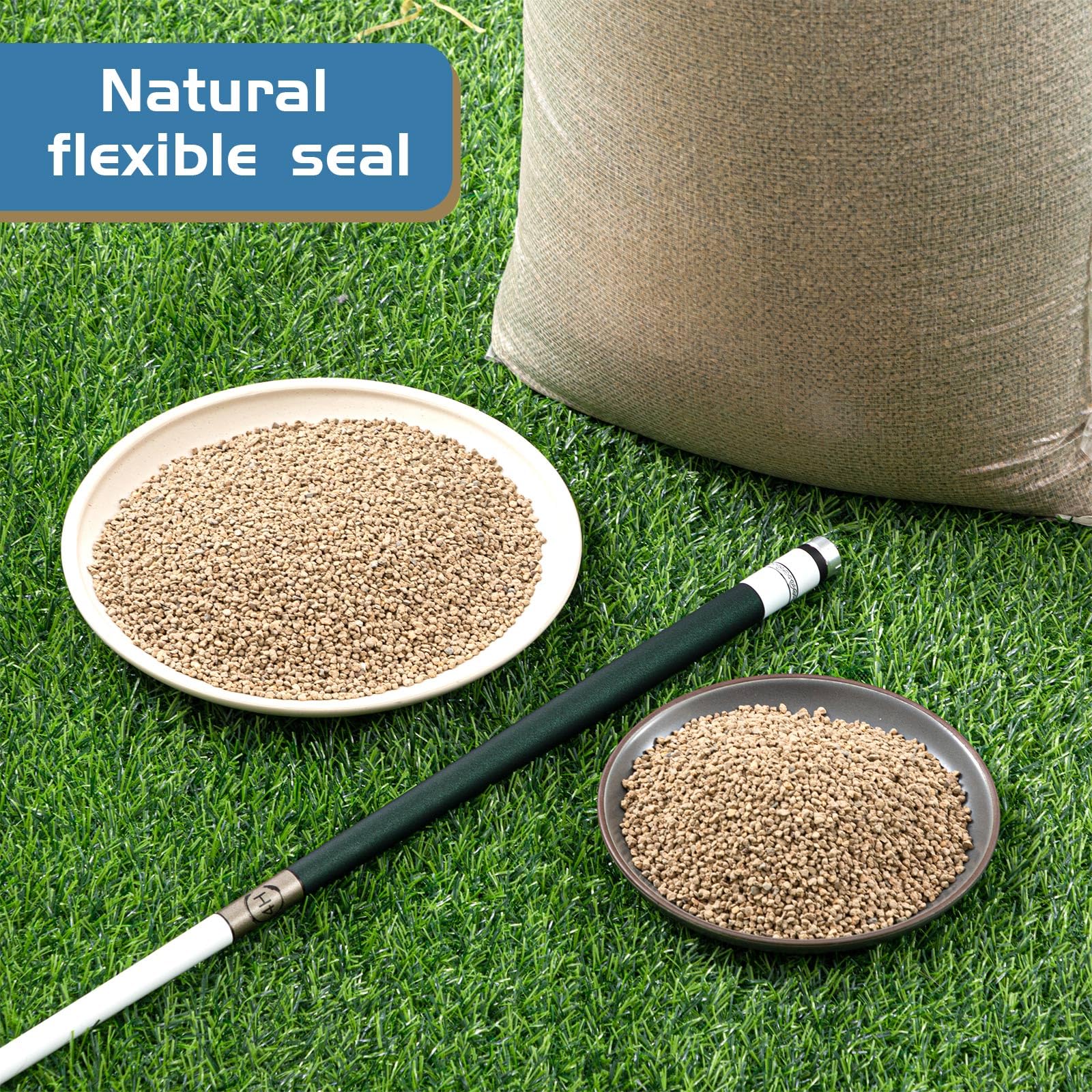 Das Clay 20kg Sack SODIUM BENTONITE GRANULES 1-5MM Pond Lining Lake ...