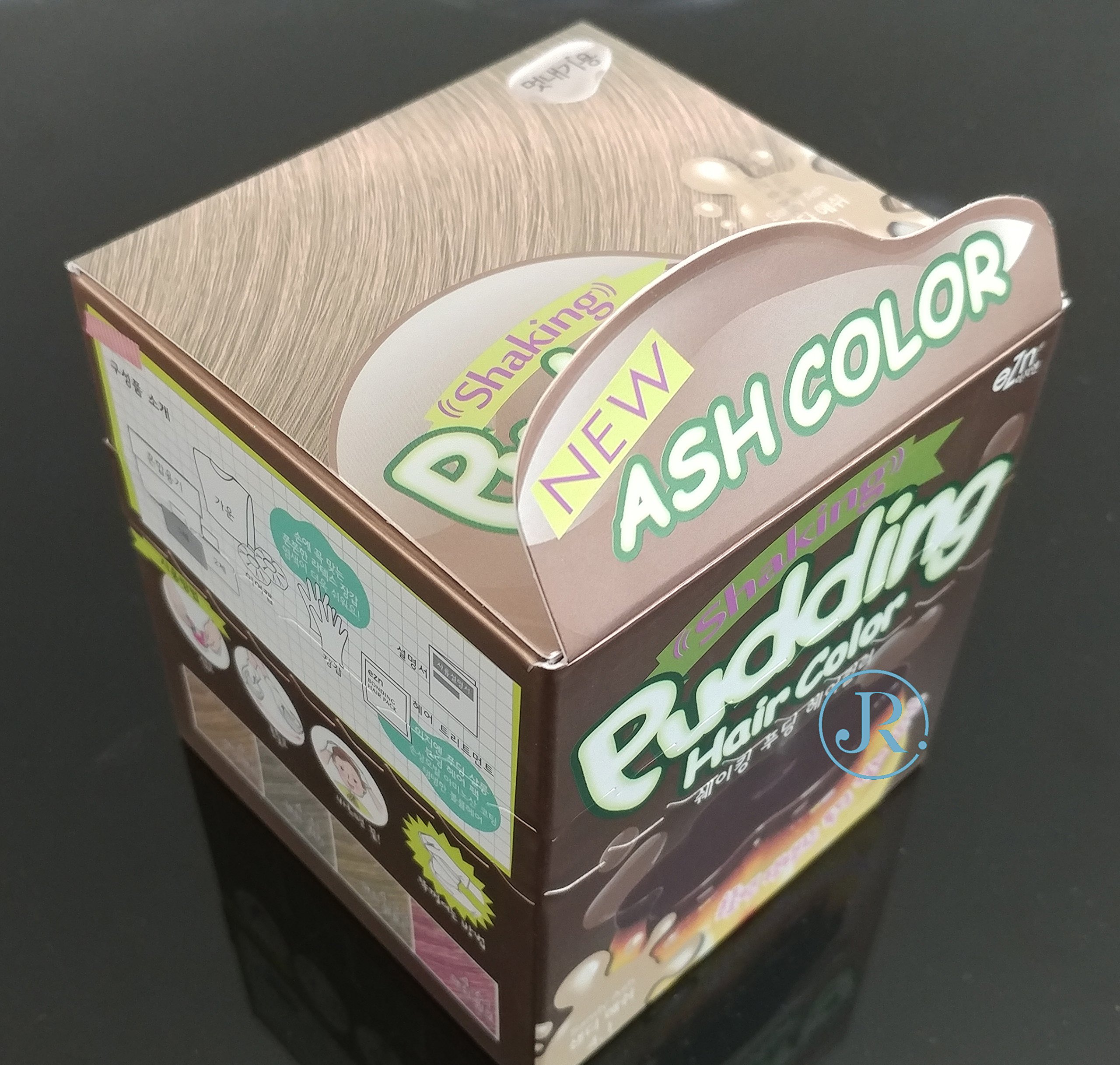 Buy Shaking Pudding Ammonia Free Hair Color Self Hair Dye DIY Kit ...