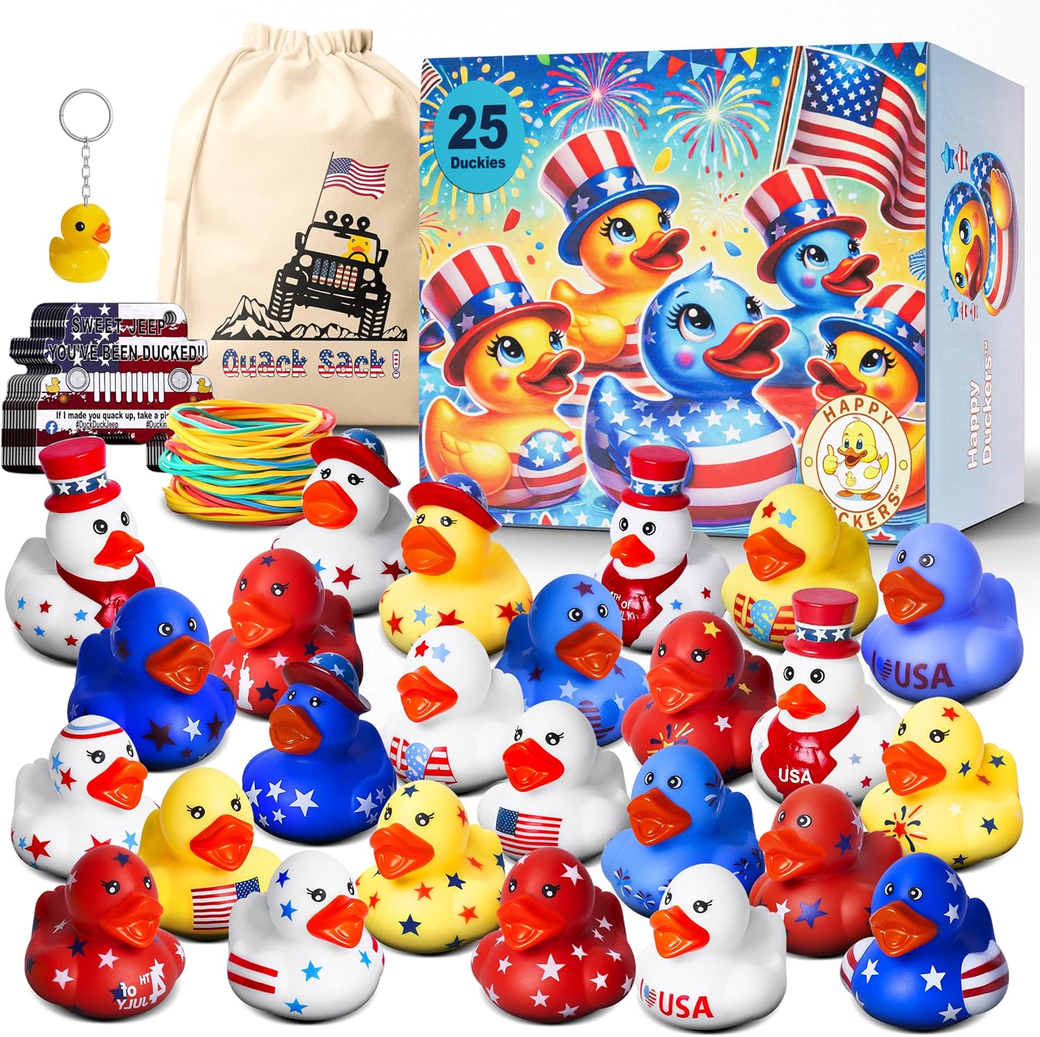 Amazon.com: Ducks for Ducking – Patriotic Ducks for Ducking - 2 ...