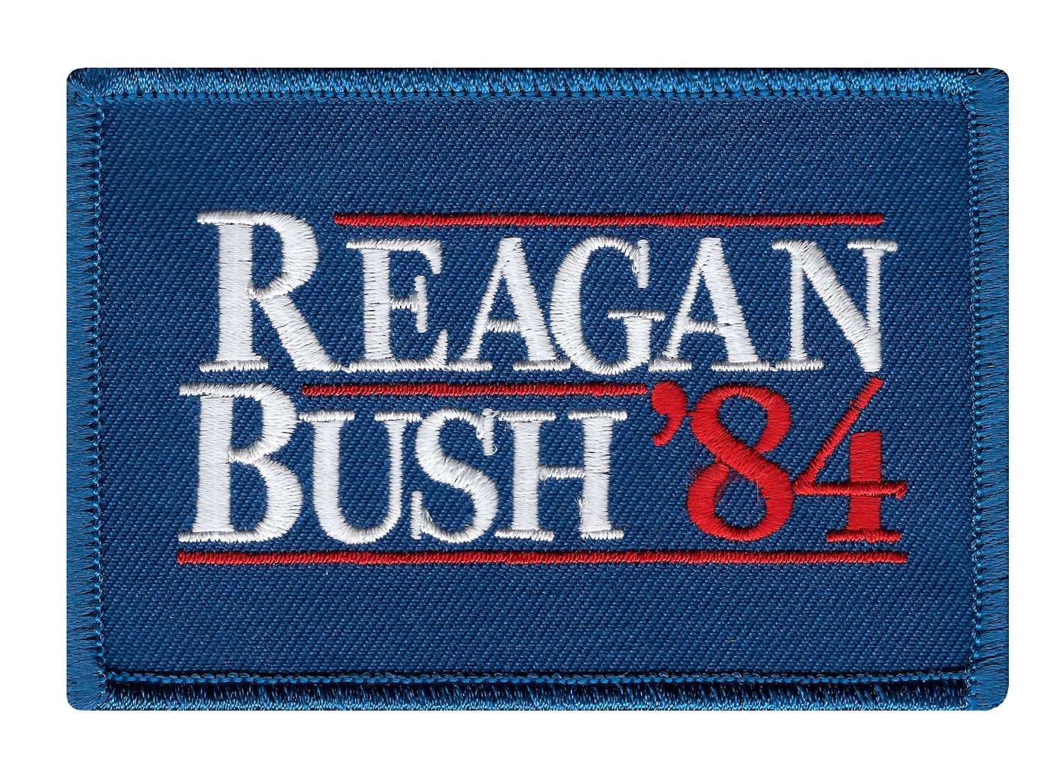 Amazon.com: Reagan Bush '84 Embroidered Patch Vote Republican Election ...