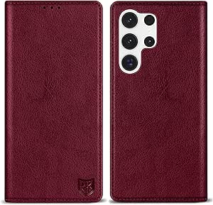 Amazon.com: ZZXX for Samsung Galaxy S23 Ultra Wallet Case with [RFID Blocking] Card Slot Stand ...