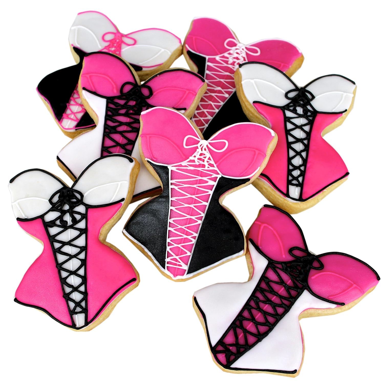 Amazon.com: ½ Dz. Perfect Fit Corset Cookies! Customizable Bachelorette ...
