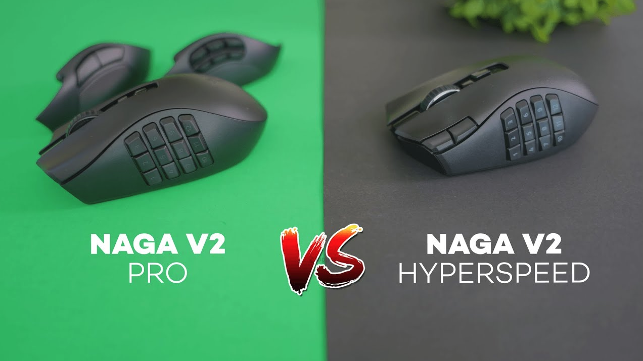 Watch Razer Naga v2 Pro vs Naga v2 Hyperspeed on Amazon Live