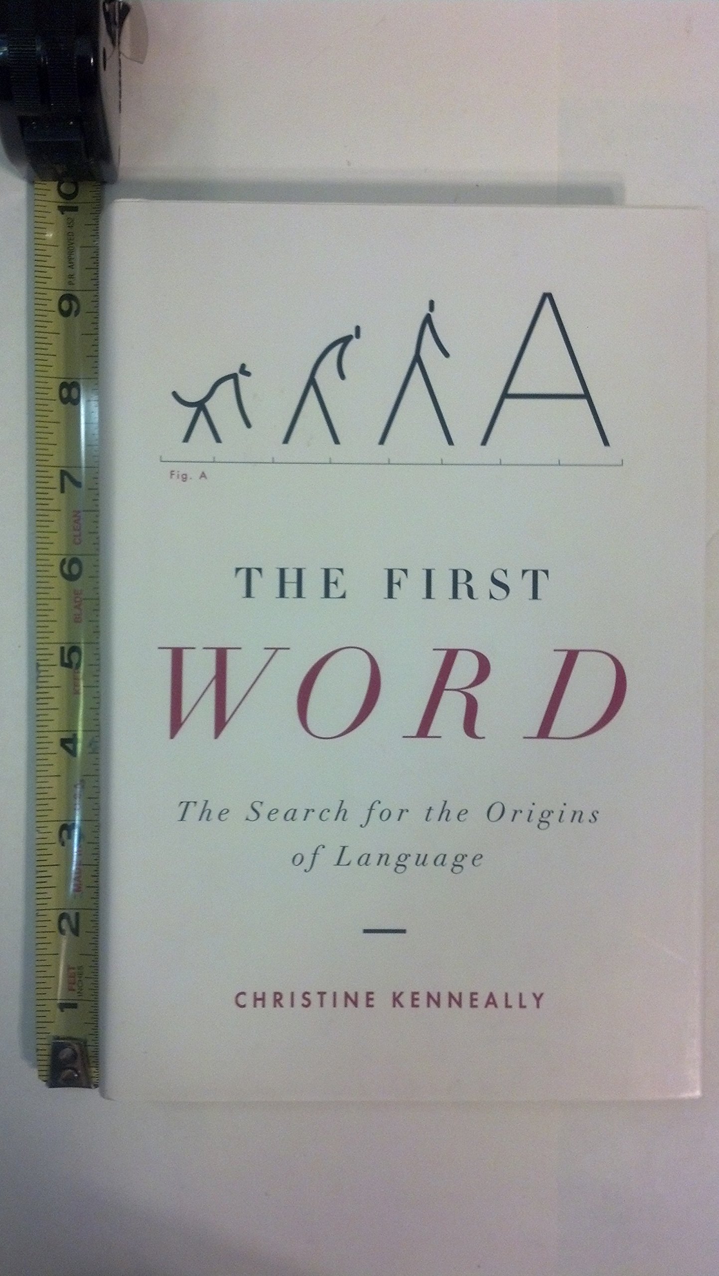 The First Word: The Search for the Origins of Language: Kenneally ...