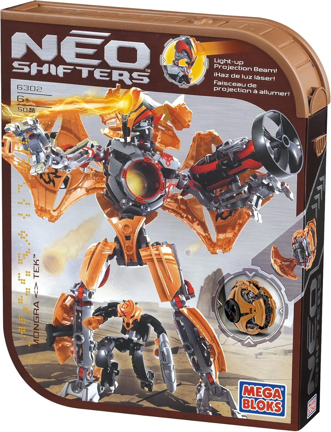 Amazon.com: Mega Bloks - Neo Shifters Robot - Paladin Nova YOR : Toys ...
