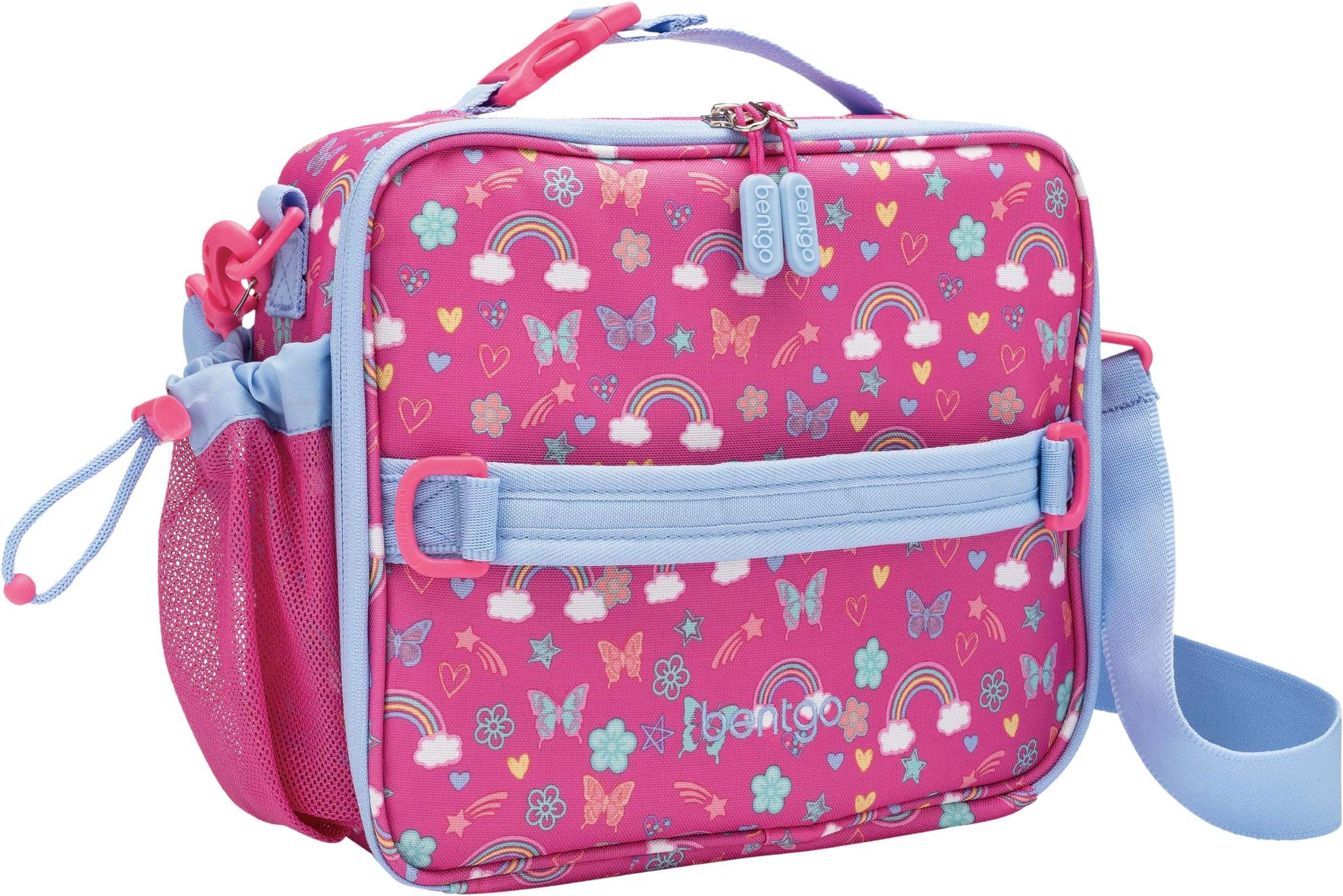 Amazon.com: Bentgo® Kids Lunch Bag Set Water Bottle - New & Improved ...