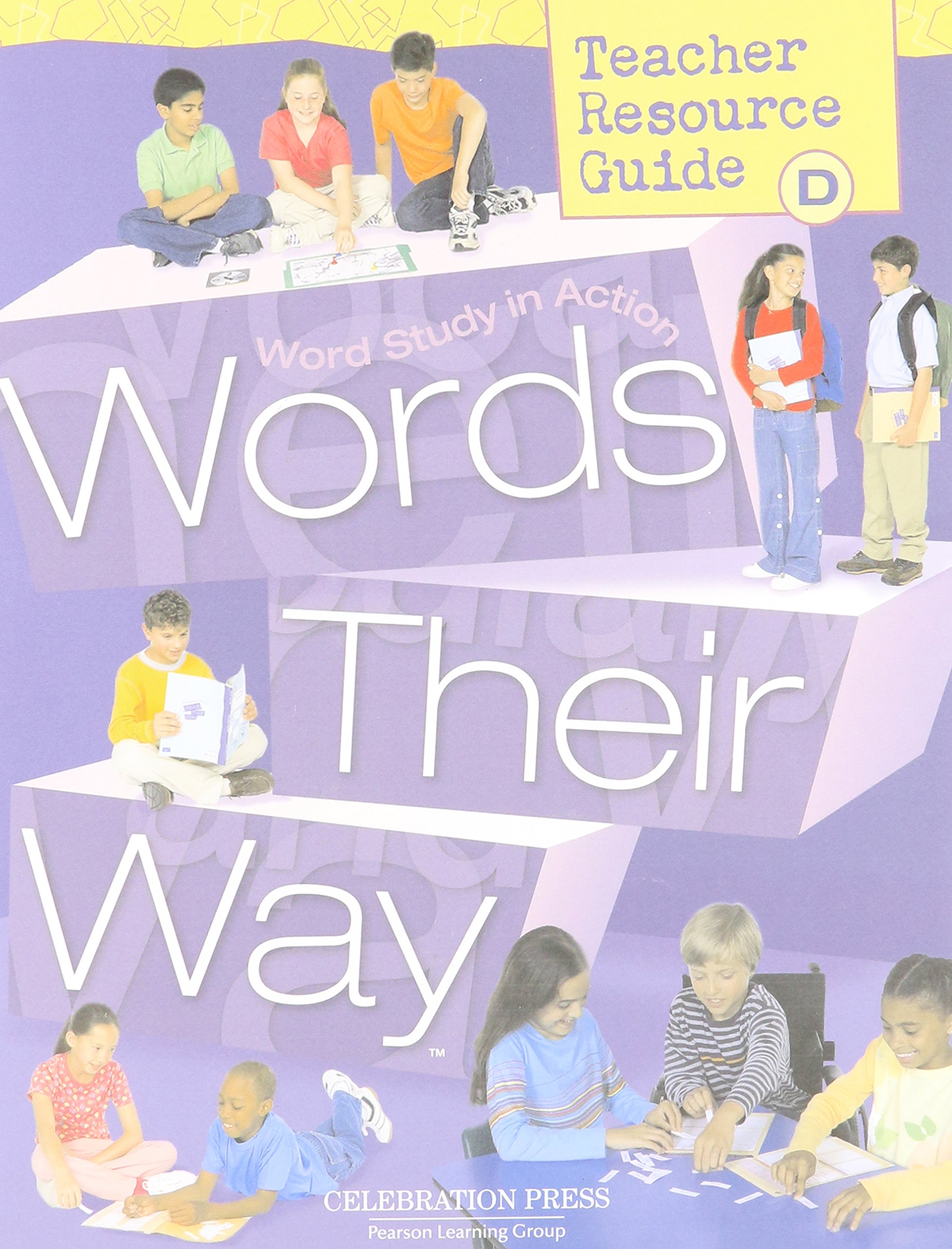 Words Their Way Teacher Resource Guide D: Marcia Invernizzi, Francine ...