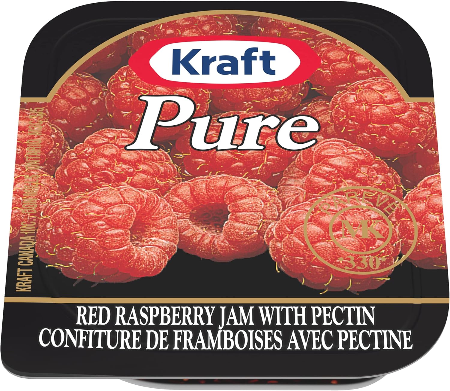 Kraft Pure Raspberry Jam (100 x 16 ML Cups) : Amazon.ca: Grocery ...