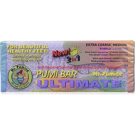 Amazon.com: Mr. Pumice Ultimate Pumi Bar, 2-in-1 Callus Remover ...