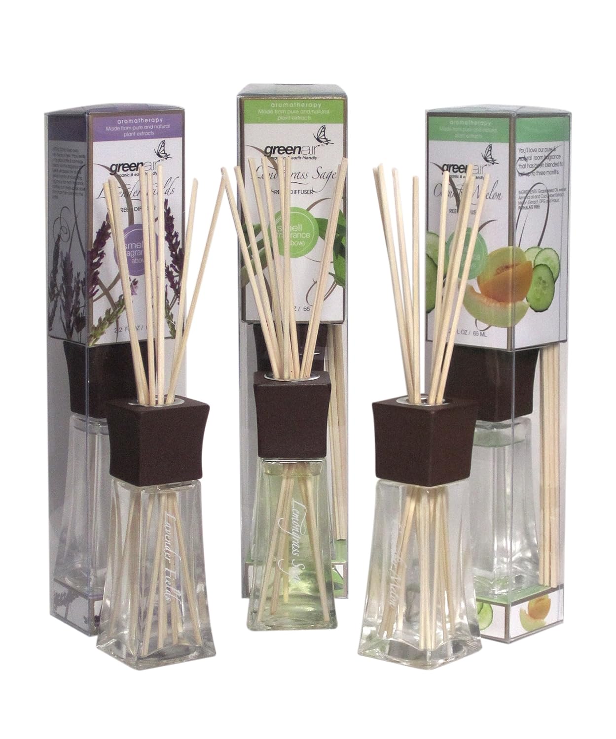 Amazon.com : Greenair All Natural Aromatherapy Reed Diffuser, Lavender ...