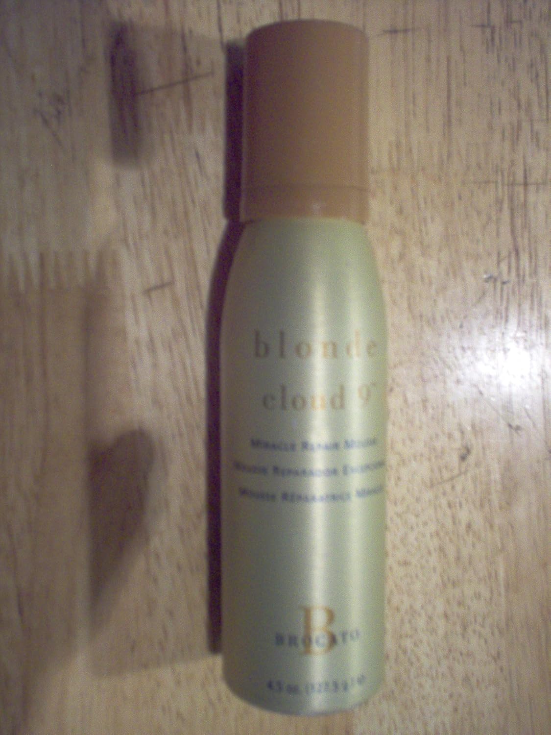 Amazon.com : Brocato Blonde Cloud 9 Miracle Repair Mousse 4.5 Oz : Hair ...