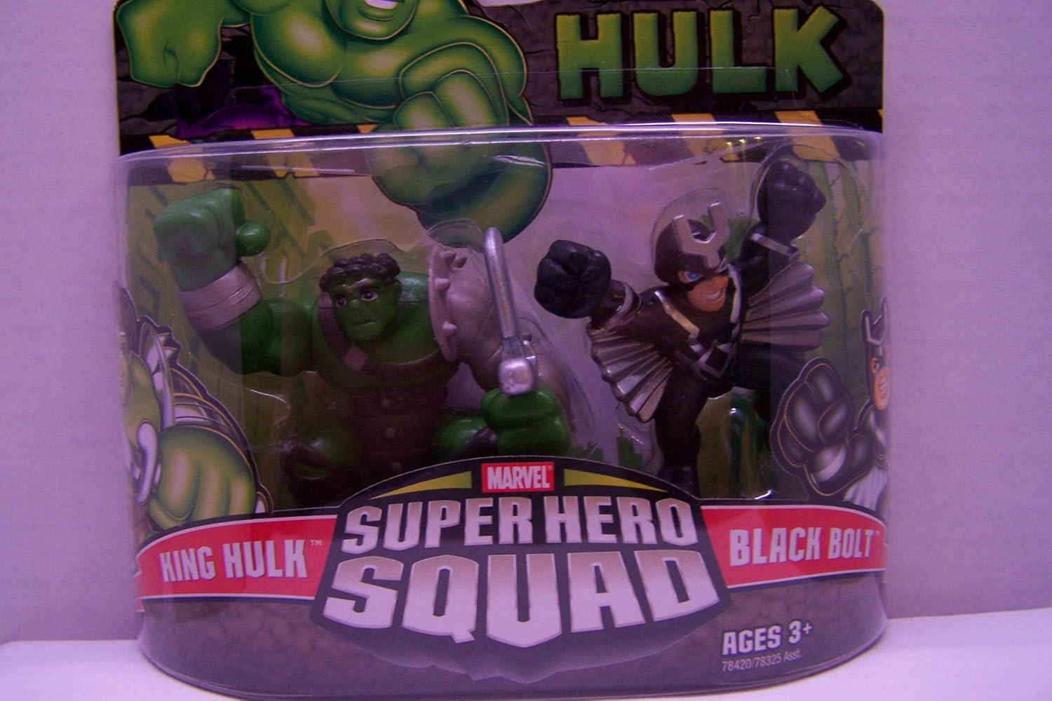 Amazon.com: Incredible Hulk Movie Series 2 Super Hero Squad 2-Pack King ...