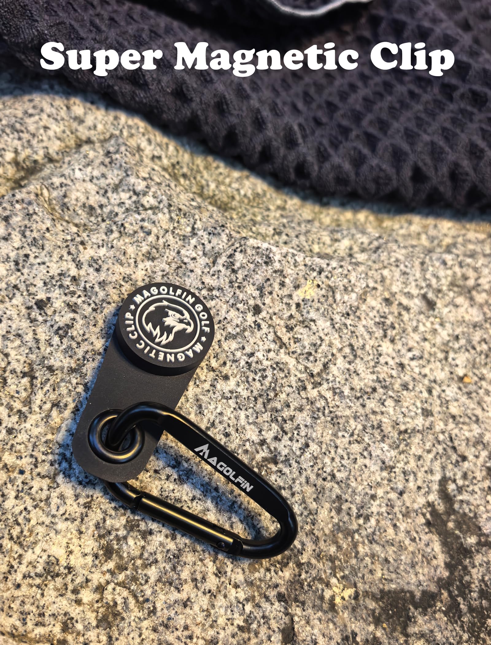 Snapklik.com : Mangetic Clip For Golf Towels, Powered Magnet