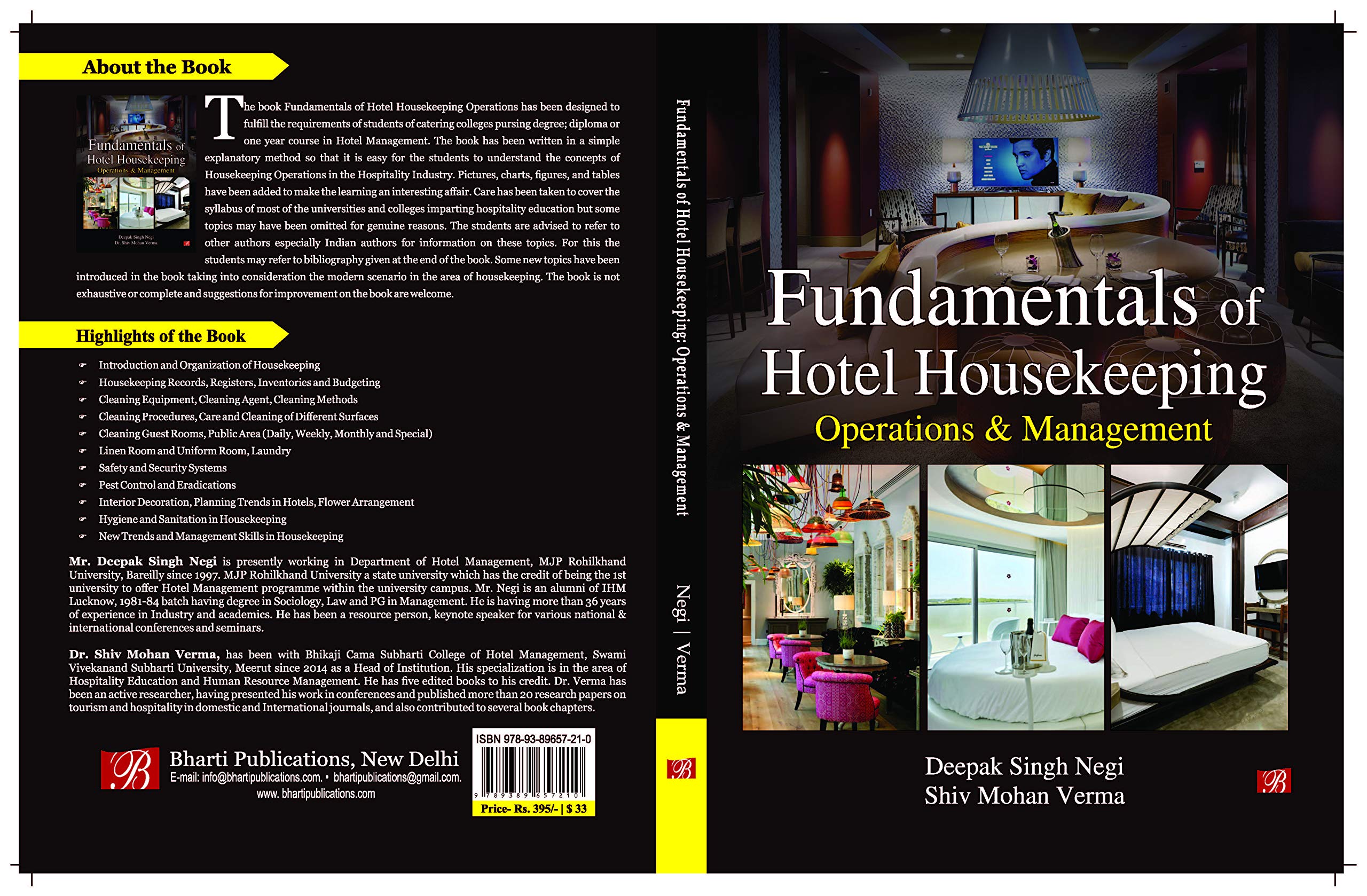 Fundamentals of Hotel Housekeeping: Operations & Management : Deepak ...