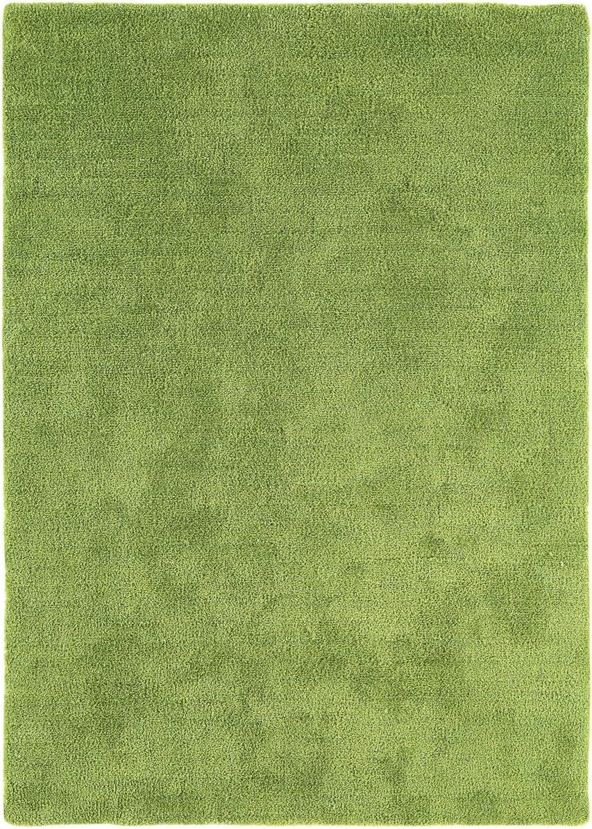 Amazon.com: Small Green Soft Plain Handmade Rugs Tula 60x120 ...