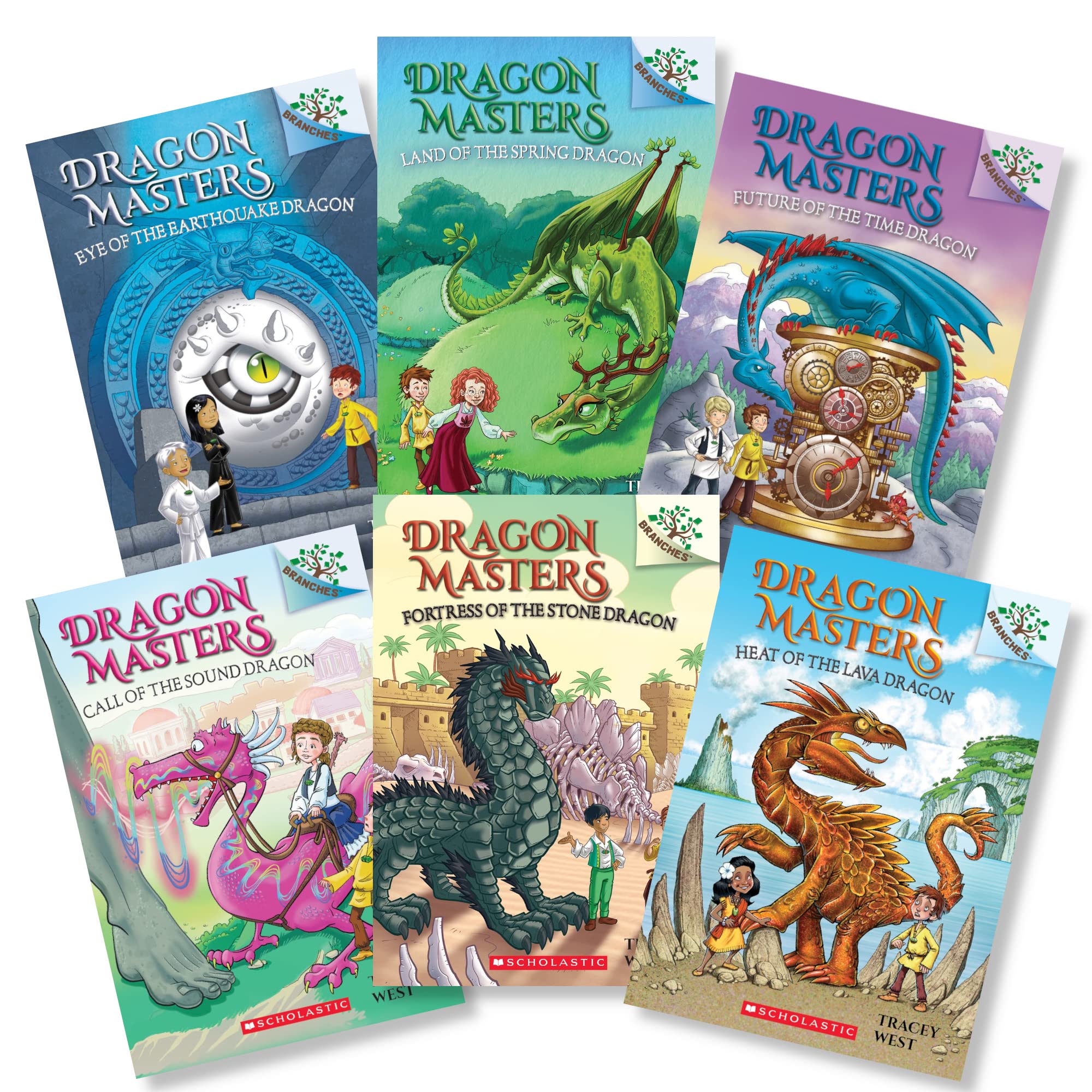 NEW! Dragon Masters Series SET III (Book 13 - Book 18): Tracey West ...