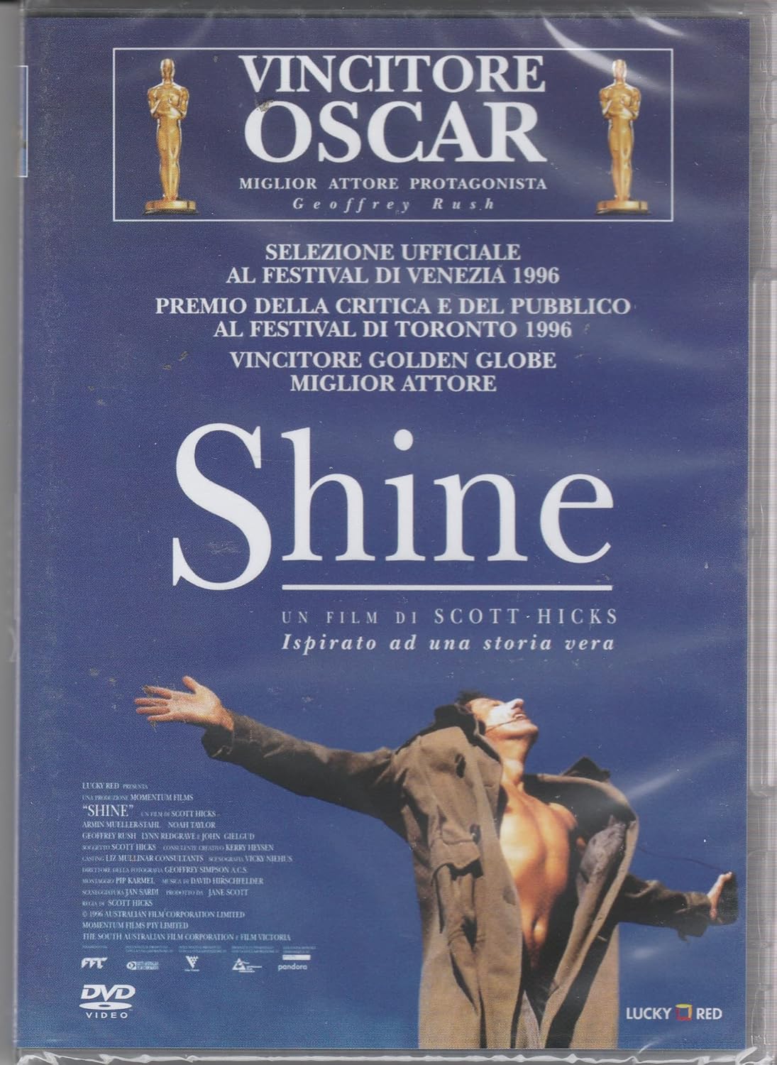Shine: Amazon.it: John Gielgud, Noah Taylor, Geoffrey Rush, Lynn ...