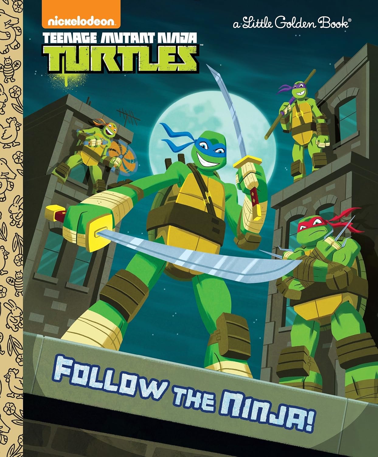 Follow the Ninja! (Teenage Mutant Ninja Turtles) (Little Golden Book ...