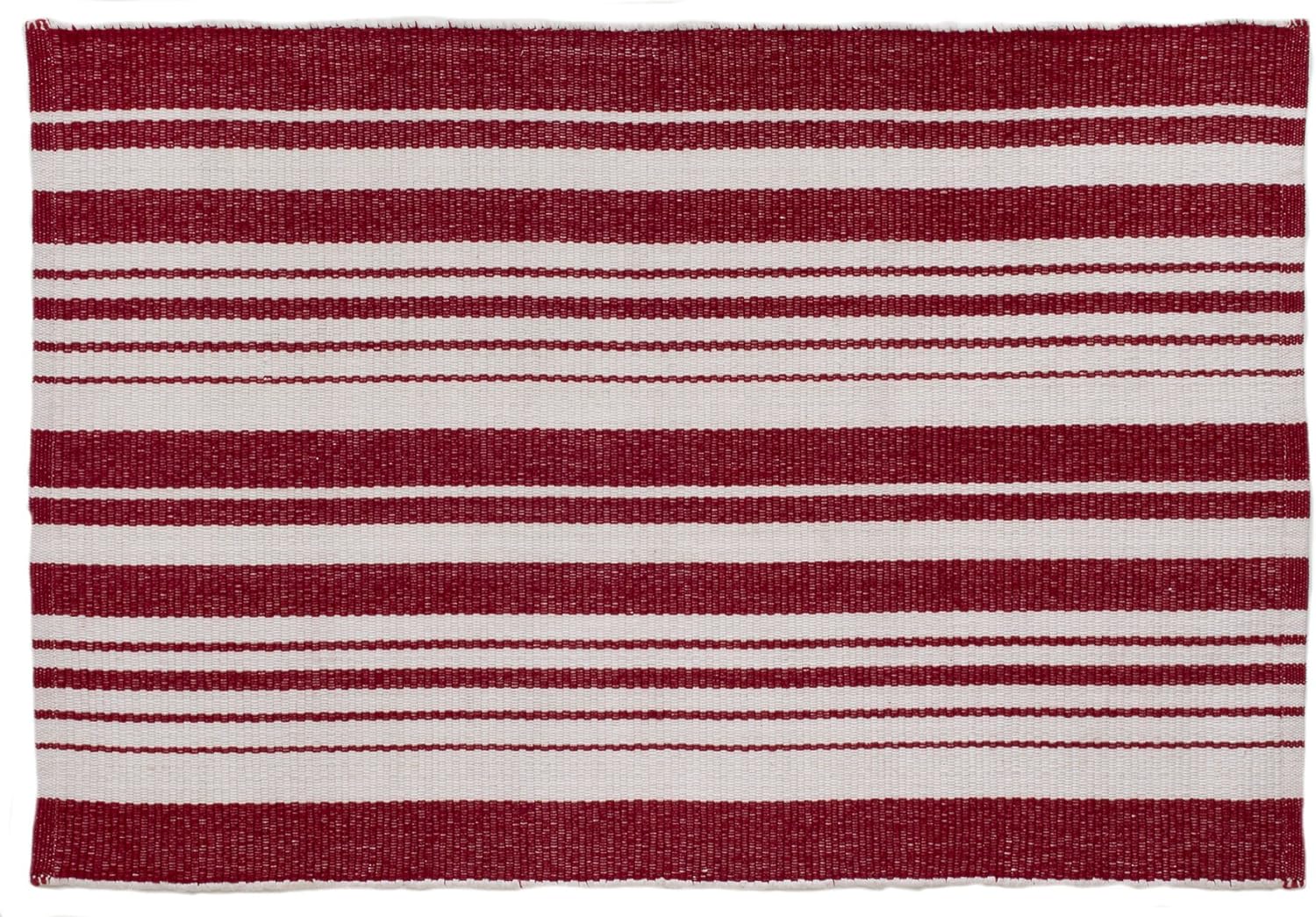 Amazon.com: Extra Weave USA Holiday Cottage red and White Stripe Rug, 2 ...