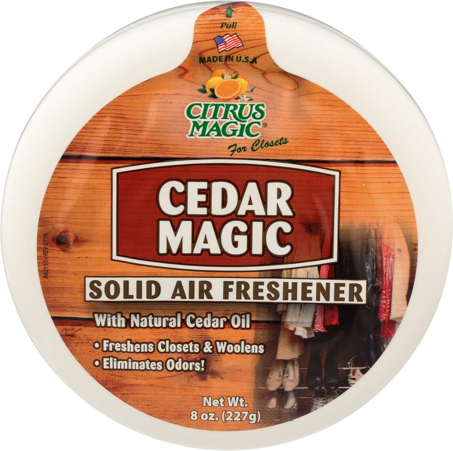 Citrus Magic Solid Odor Absorber Cedar 8 OZ : Amazon.ca: Health ...