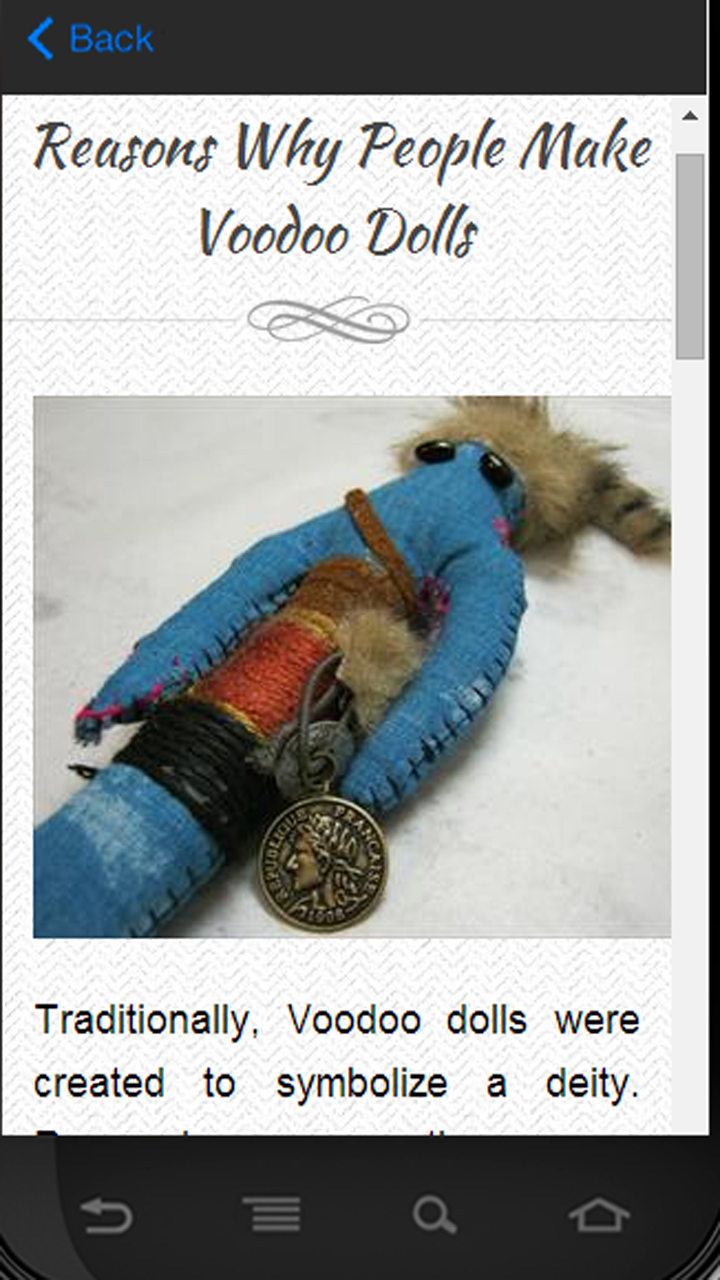 Voodoo Dolls Explained - App on Amazon Appstore