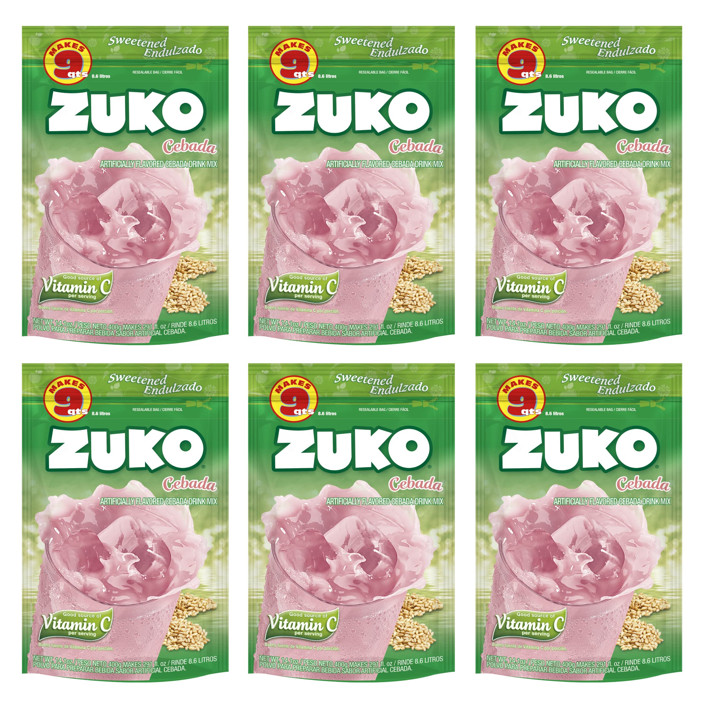 Zuko Cebada Instant Powder Drink | Family Pack | No Sugar Needed ...