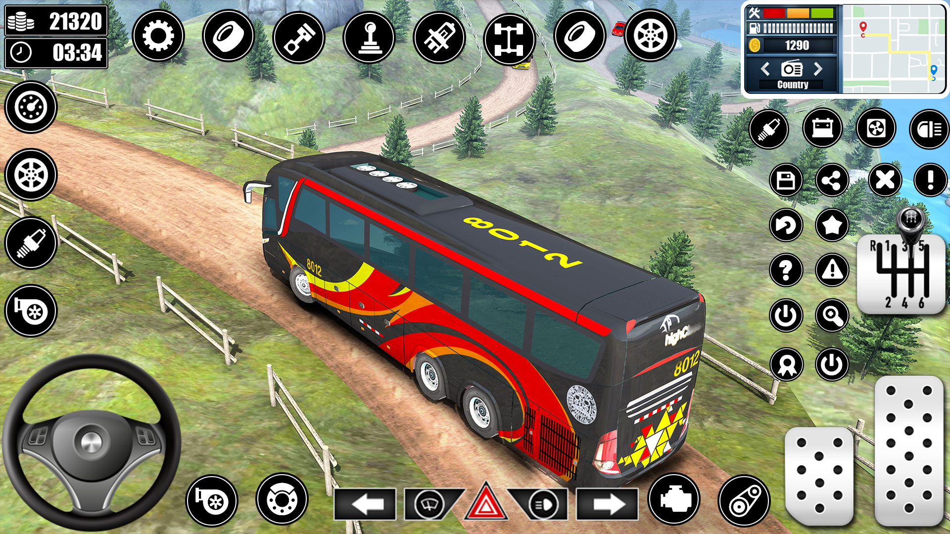 Offroad Coach Bus Driving Simulator Games - App on Amazon Appstore
