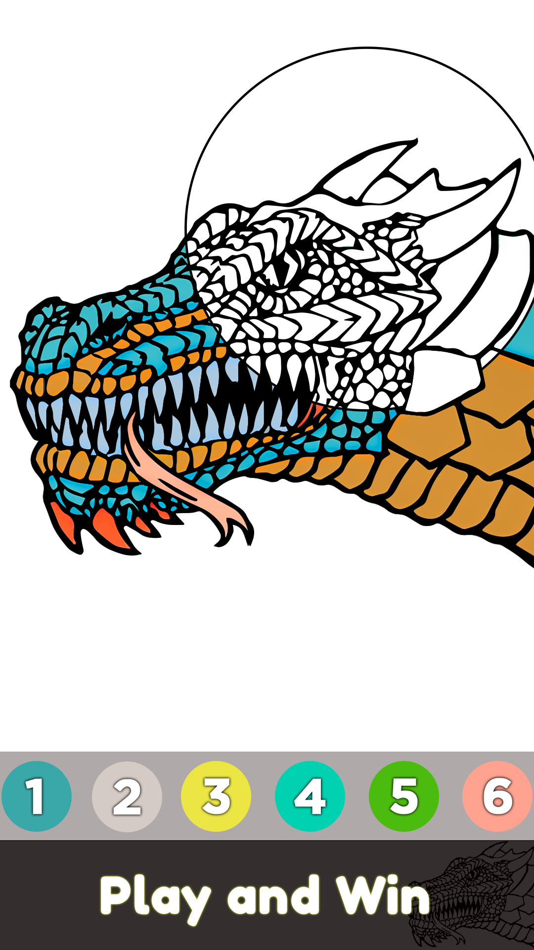 Dragons Color By Number - Adult Glitter + Crayon + Oil Paint Sandbox ...