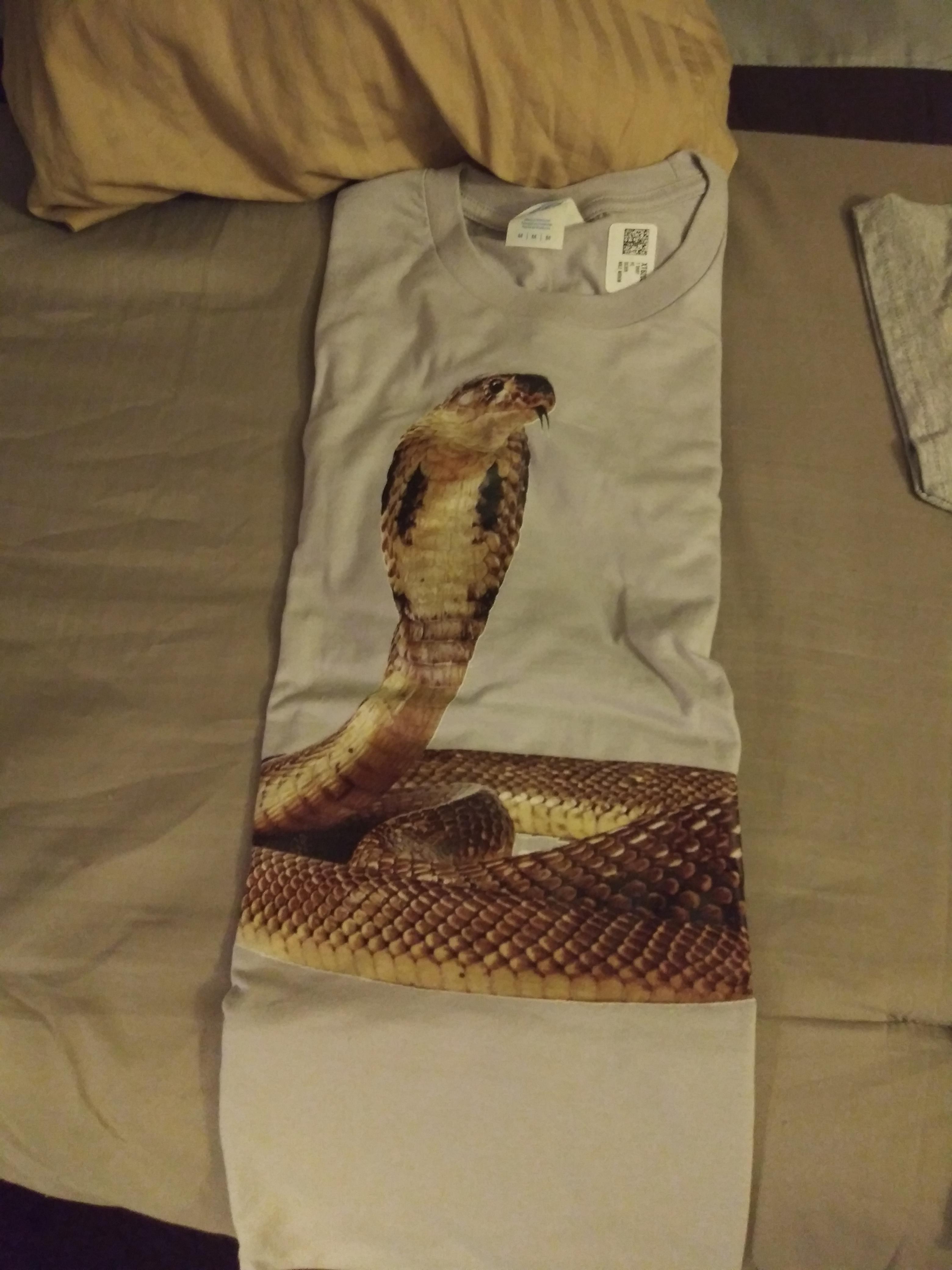 Amazon.com: Cobra Snake T Shirt Tshirt for men women boys girls kids ...