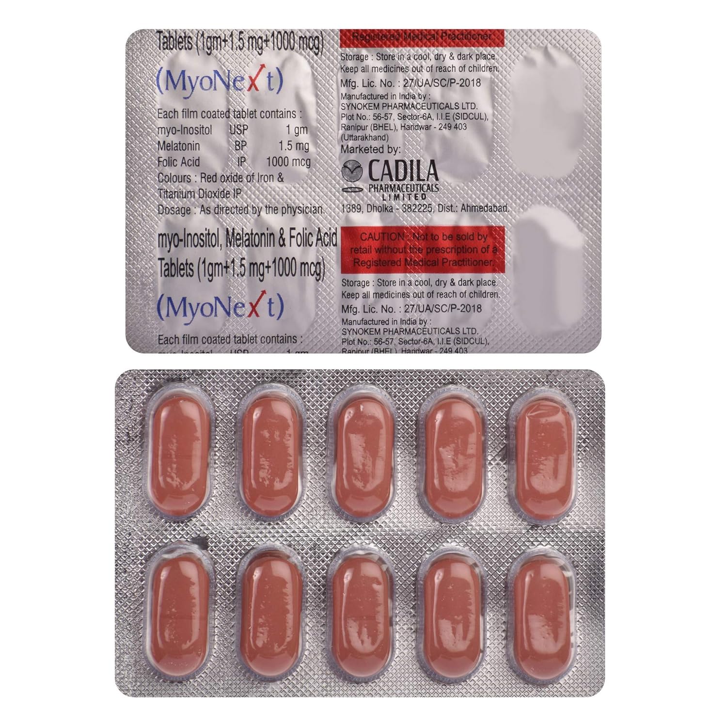 Myonext - Strip of 10 Tablets : Amazon.in: Health & Personal Care