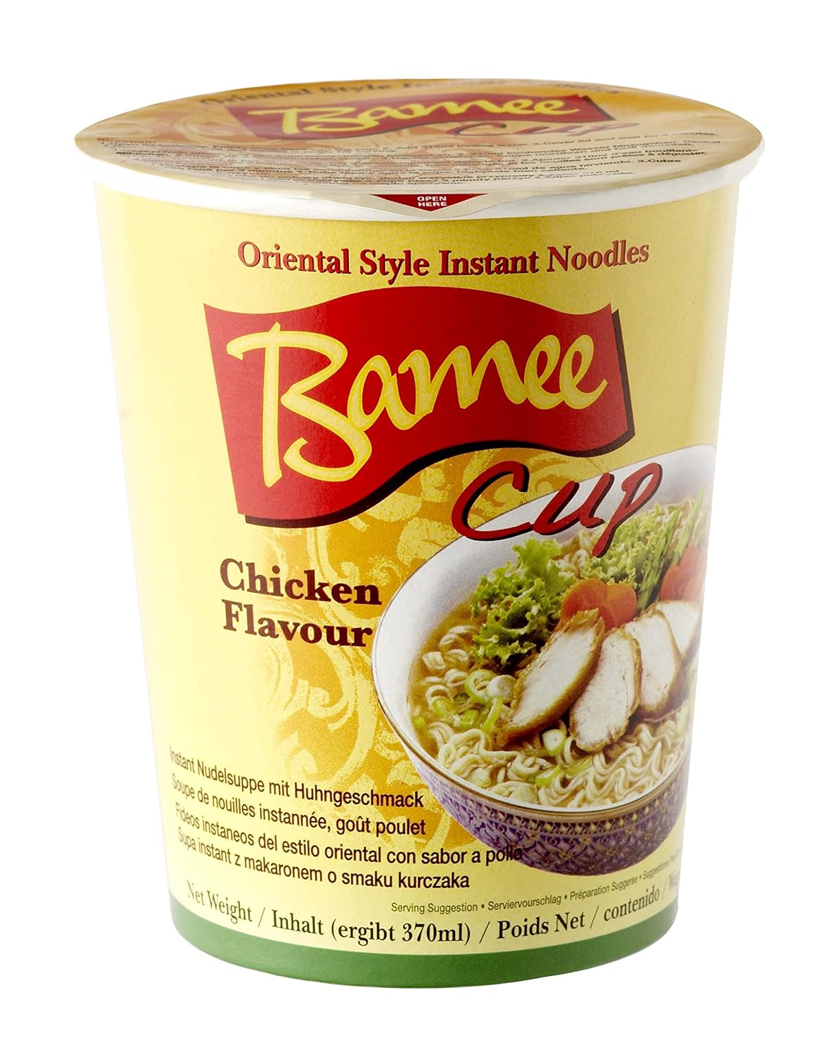 Bamee Oriental Style Instant Cup Noodles, Chicken, 60g : Amazon.in ...