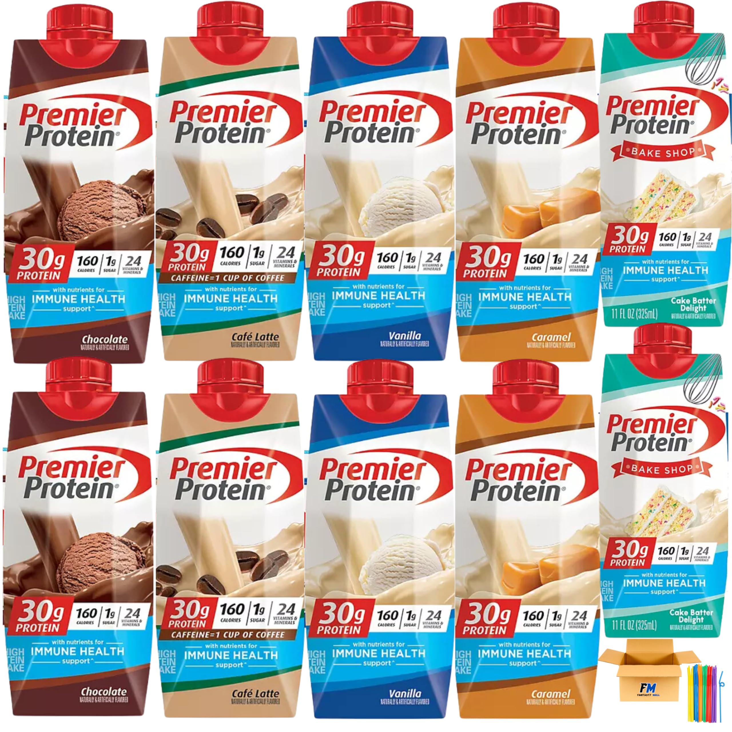 Amazon.com: Premier Protein Shake Sampler Variety Of Different Assorted ...