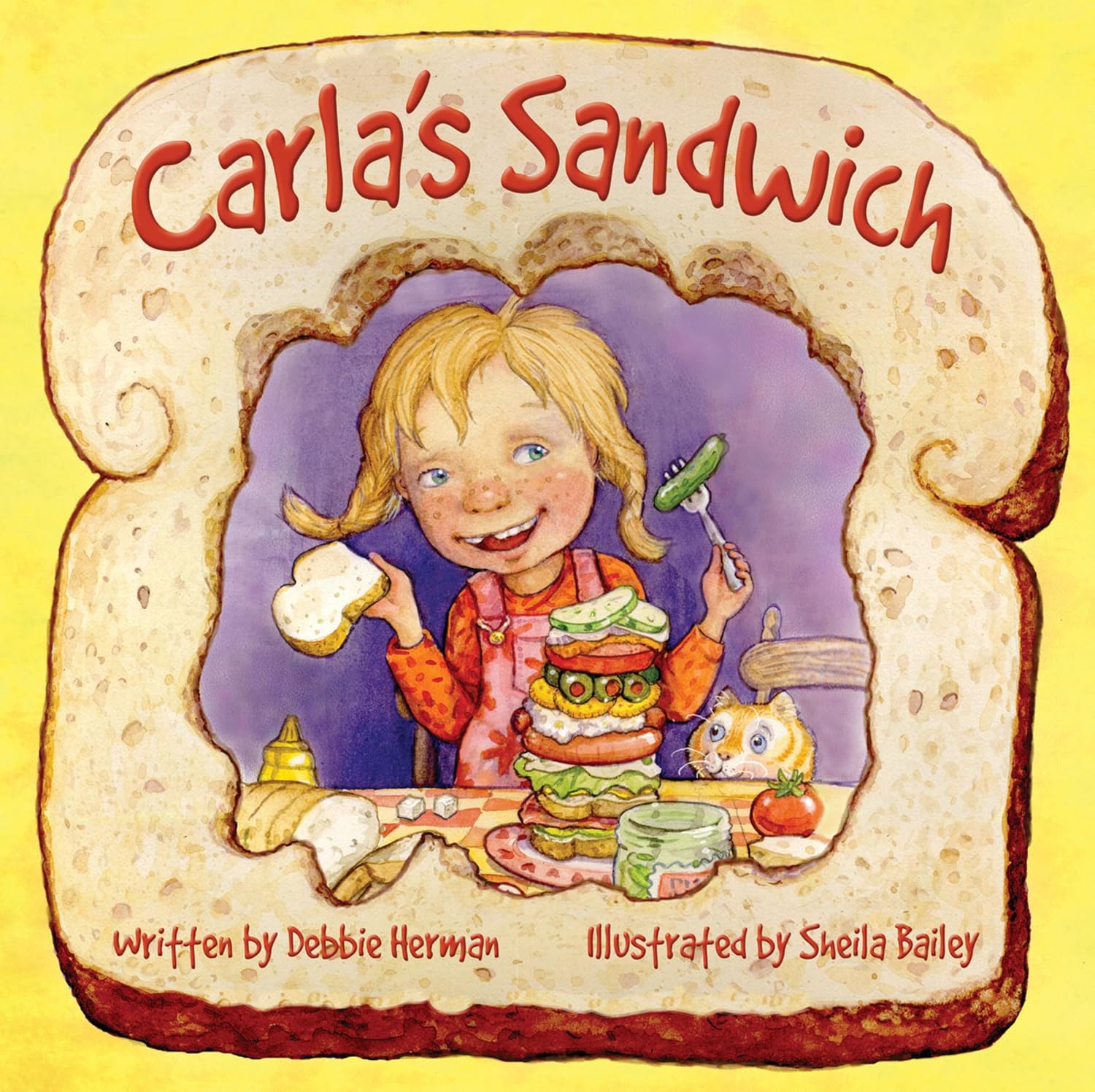 Carla's Sandwich: Herman, Debbie, Bailey, Sheila: 9781962269322: Amazon ...