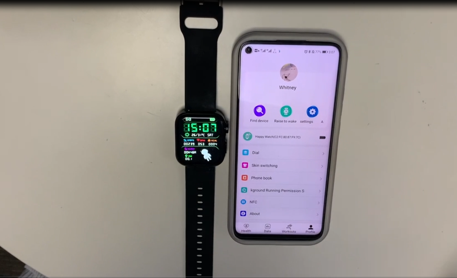 Watch Smart watch with freely changing dials on Amazon Live