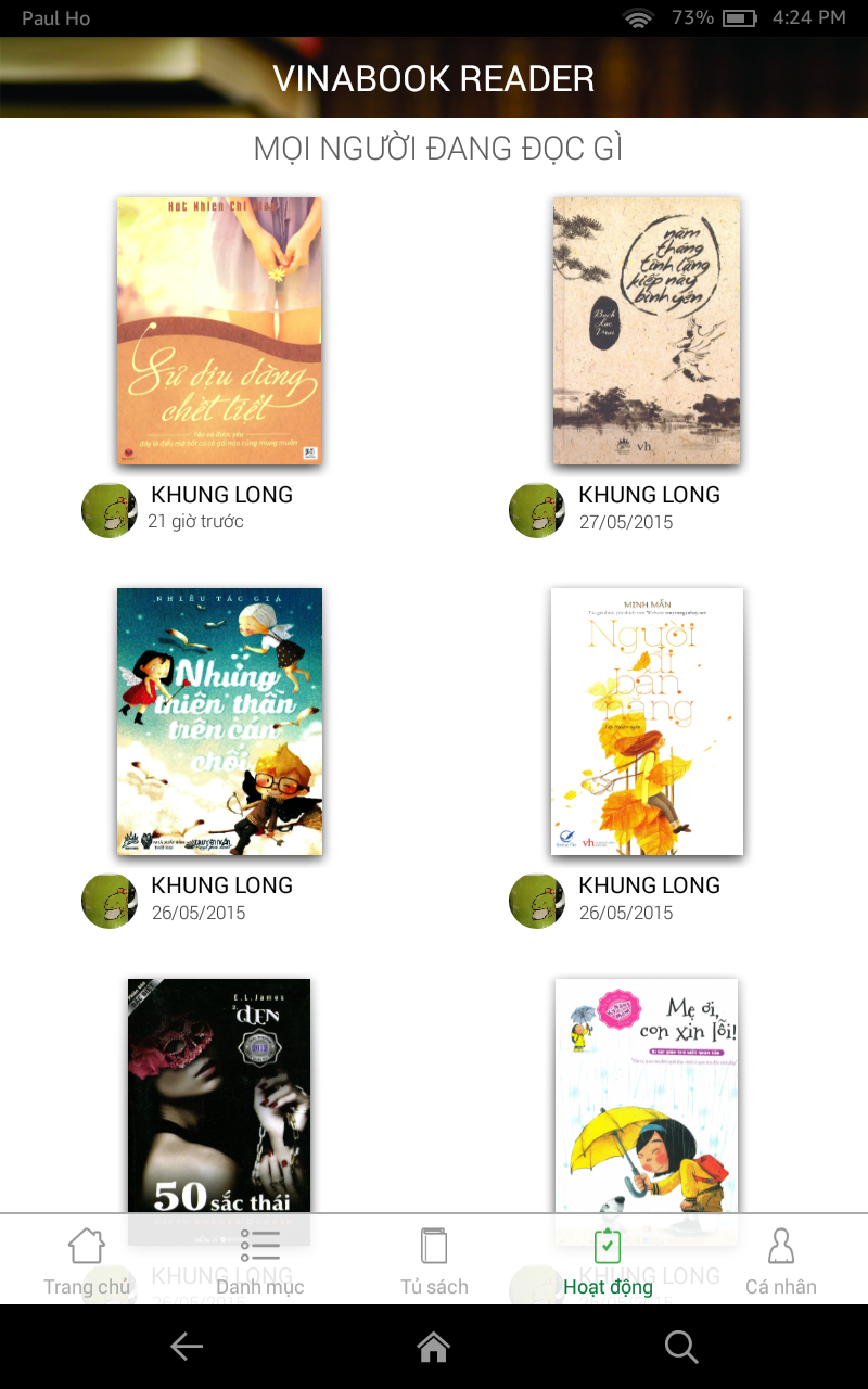 Vinabook Reader - Đọc sách không giới hạn:Amazon.com:Appstore for Android