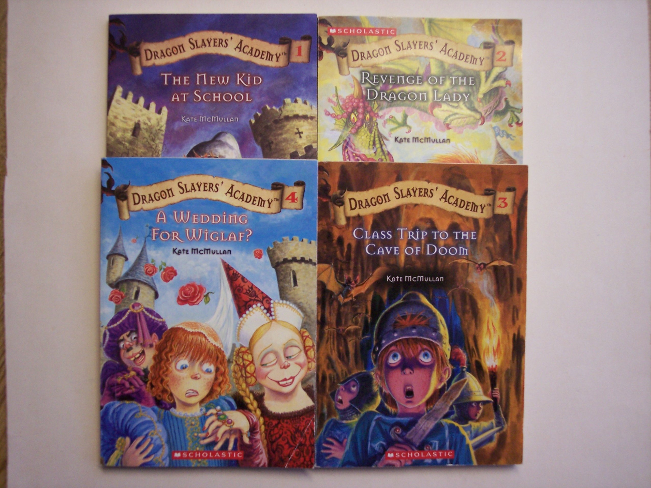 Dragon Slayers' Academy Set (Books 1-4): Ed Rodgers: Amazon.com: Books